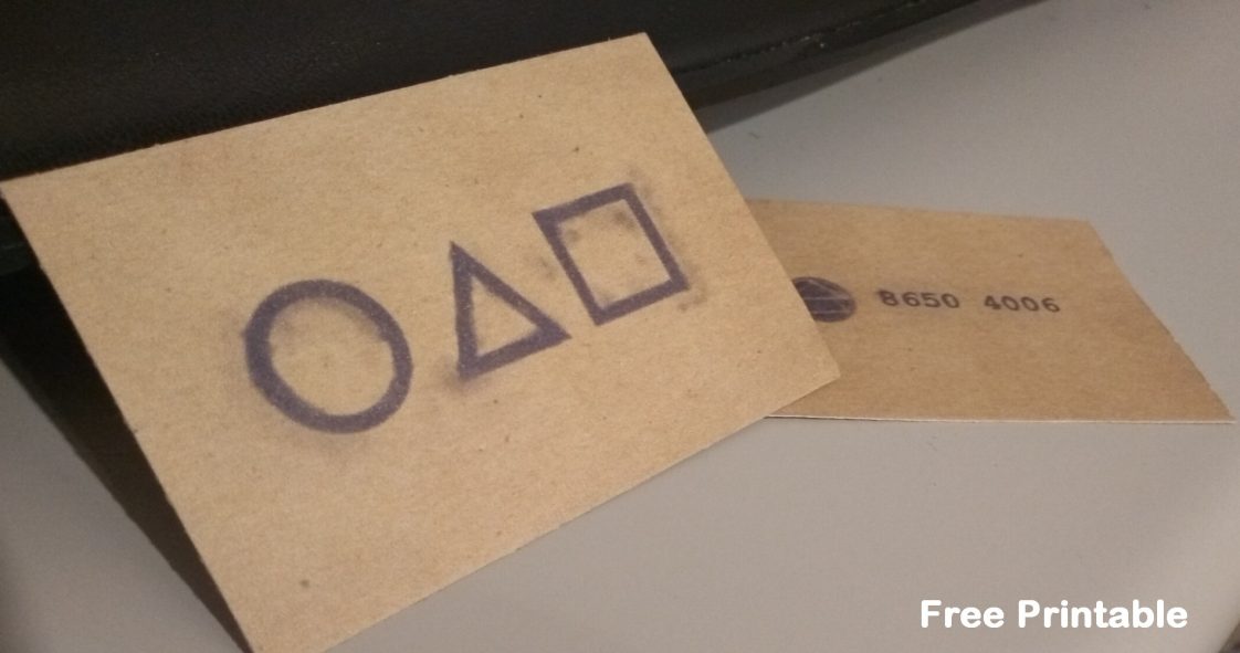 Squid Game Invitation Card Printable PDF – Home Life Weekly